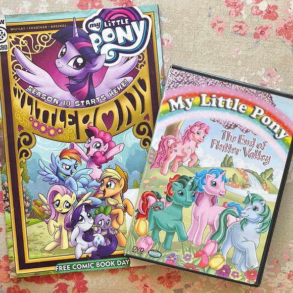 My Little Pony | Media | My Little Pony Dvd And Comic Book The End Of ...